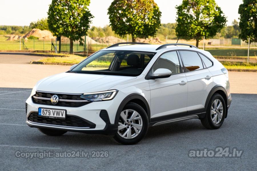 Balts Volkswagen Taigo 2022 Tallina, ar dzinēja tilpumu 1.00 L un nobraukumu 53 tūkst. km par 16790 €, foto 1 vietnē AUTOMOTO.COM.LV