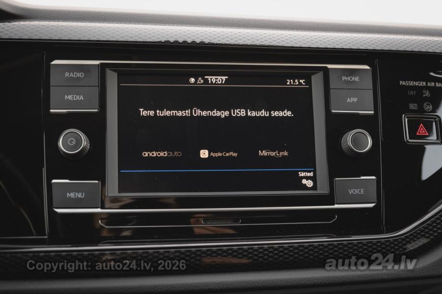 Balts Volkswagen Taigo 2022 Tallina, ar dzinēja tilpumu 1.00 L un nobraukumu 53 tūkst. km par 16790 €, foto 12 vietnē AUTOMOTO.COM.LV