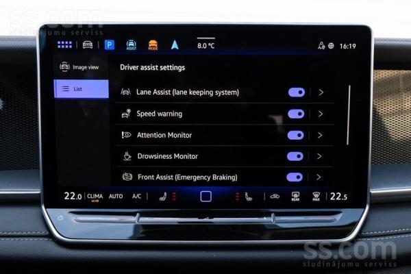Черный Фольксваген Тайрон 2025 в Рига, объемом двигателя 1.50 л и пробегом 29 тыс. км за 38950 €, фото 10 на AUTOMOTO.COM.LV