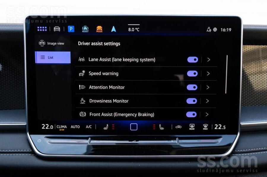 Melns Volkswagen Tayron 2025 Rīga, ar dzinēja tilpumu 1.50 L un nobraukumu 29 tūkst. km par 38950 €, foto 11 vietnē AUTOMOTO.COM.LV