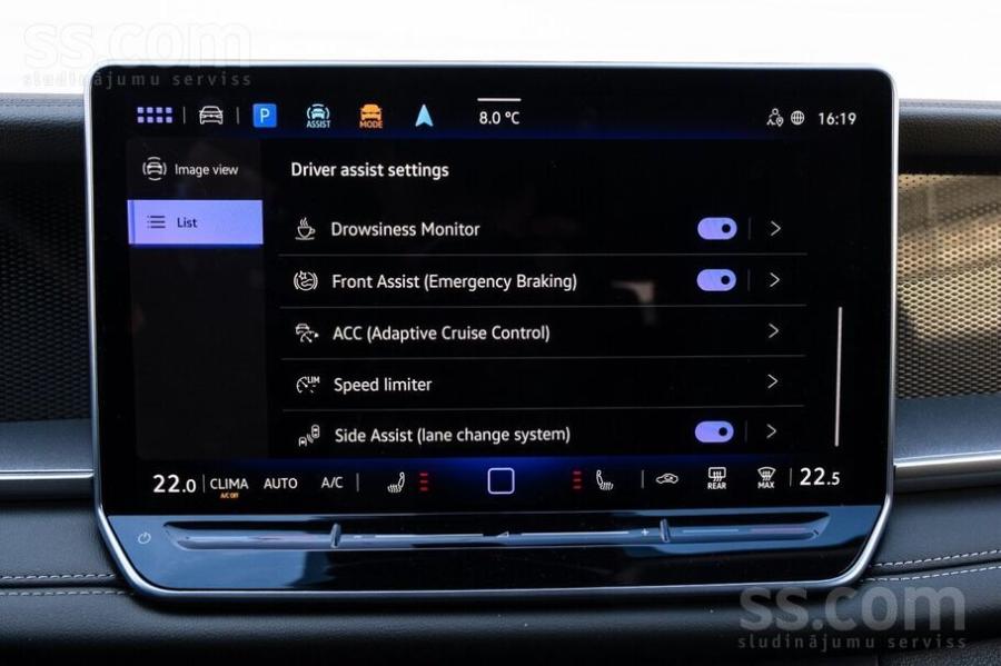Melns Volkswagen Tayron 2025 Rīga, ar dzinēja tilpumu 1.50 L un nobraukumu 29 tūkst. km par 38950 €, foto 12 vietnē AUTOMOTO.COM.LV