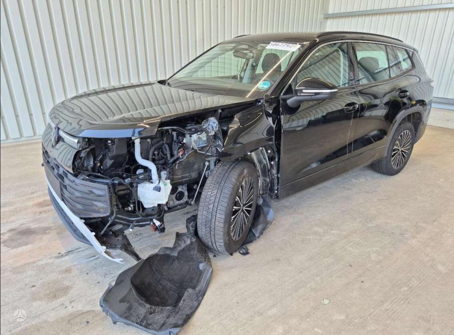Melns Volkswagen Tayron 2025 Klaipėda, ar dzinēja tilpumu 1.97 L un nobraukumu 24 tūkst. km par 16800 €, foto 4 vietnē AUTOMOTO.COM.LV