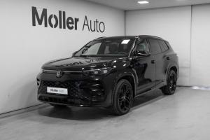 Melns Volkswagen Tayron 2025 Viļņa, ar dzinēja tilpumu 1.50 L un nobraukumu 20 tūkst. km par 47500 €, foto  vietnē AUTOMOTO.COM.LV