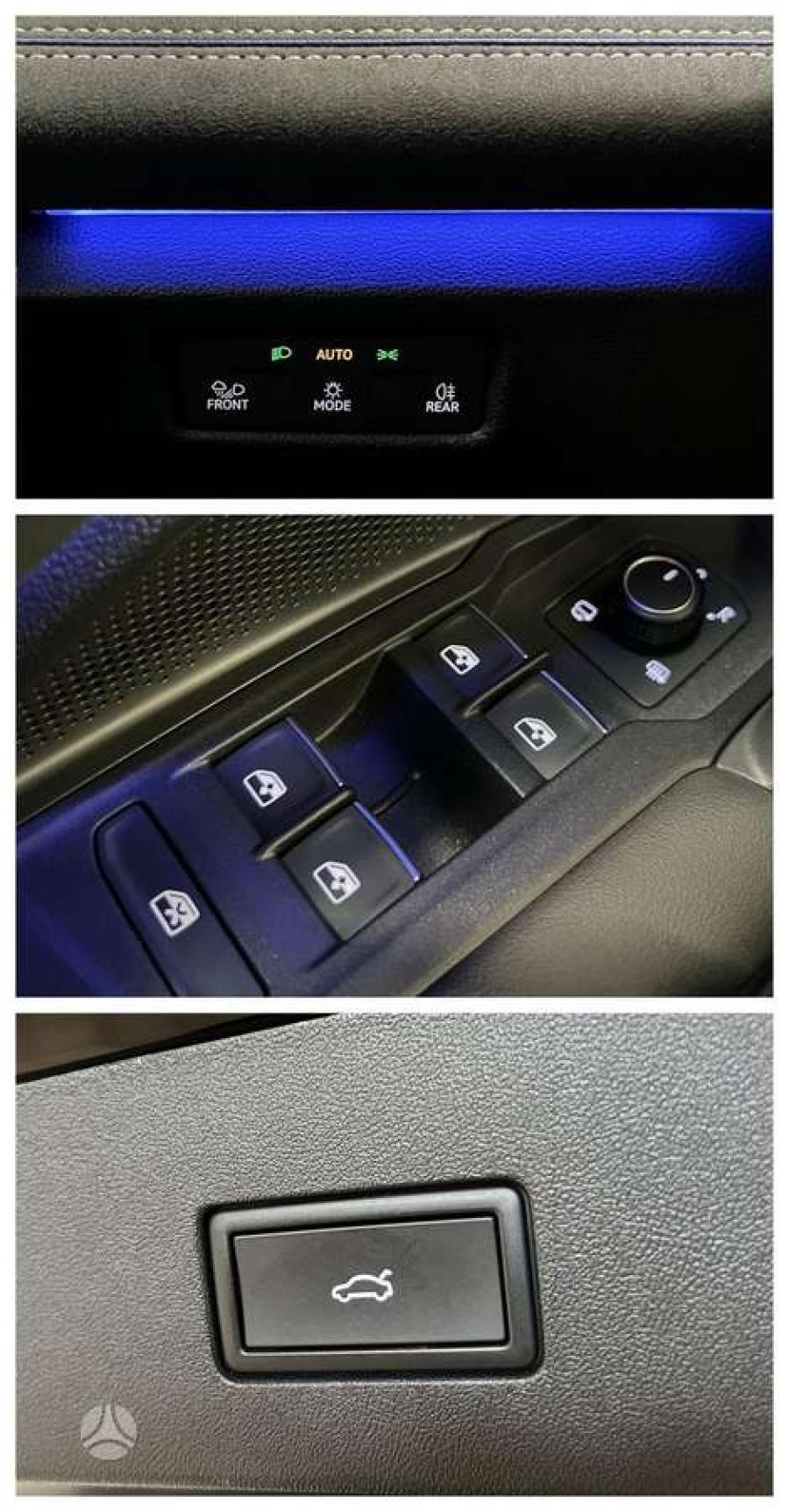 Black Volkswagen Tayron 2025 in Kaunas, with an engine capacity of 1.98 L and mileage of 72 thousand km for 44900 €, photo 15 on AUTOMOTO.COM.LV