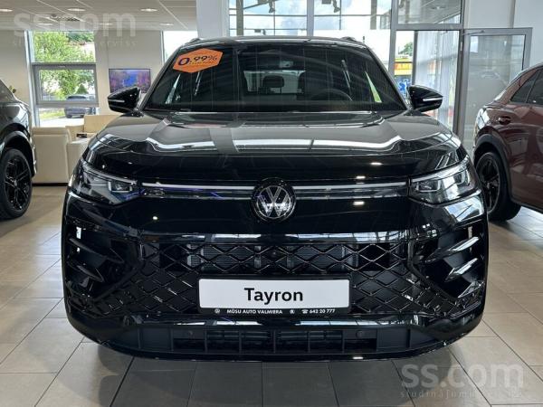 Melns Volkswagen Tayron 2026 Valmiera, ar dzinēja tilpumu 2.00 L un nobraukumu 10 tūkst. km par 55240 €, foto 5 vietnē AUTOMOTO.COM.LV