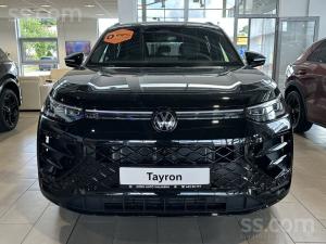 Black Volkswagen Tayron 2026 in Valmiera, with an engine capacity of 2.00 L and mileage of 10 thousand km for 55240 €, photo 6 on AUTOMOTO.COM.LV