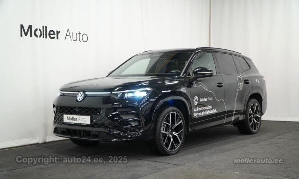Melns Volkswagen Tayron 2025 Tallina, ar dzinēja tilpumu 1.50 L un nobraukumu 6 tūkst. km par 51900 €, foto 1 vietnē AUTOMOTO.COM.LV