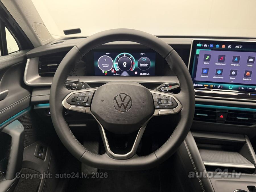 Black Volkswagen Tayron 2026 in Tallinn, with an engine capacity of 2.00 L and mileage of 6 thousand km for 50990 €, photo 15 on AUTOMOTO.COM.LV