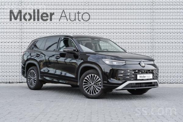 Zils Volkswagen Tayron 2025 Rīga, ar dzinēja tilpumu 2.00 L un nobraukumu 8 tūkst. km par 45900 €, foto 2 vietnē AUTOMOTO.COM.LV
