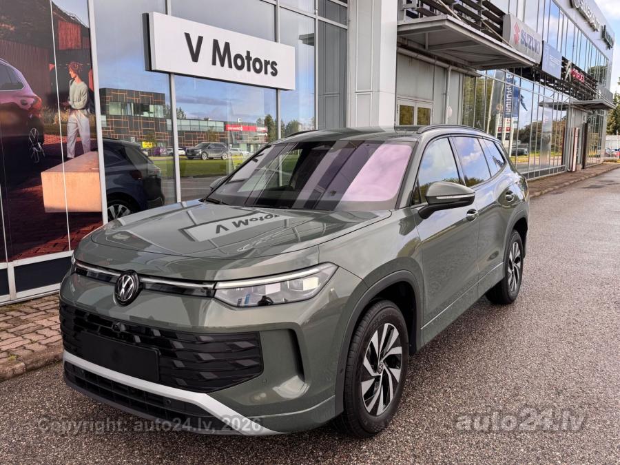Zaļš Volkswagen Tayron 2026 Viljandi, ar dzinēja tilpumu 2.00 L un nobraukumu 0 tūkst. km par 48691 €, foto 1 vietnē AUTOMOTO.COM.LV