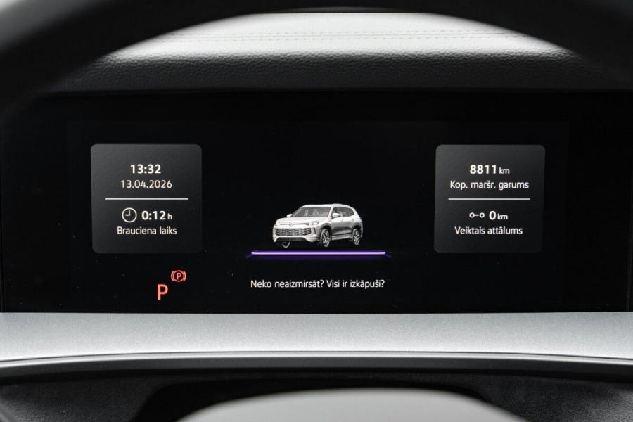 Pelēks Volkswagen Tayron 2025 Rīga, ar dzinēja tilpumu 1.50 L un nobraukumu 9 tūkst. km par 48900 €, foto 18 vietnē AUTOMOTO.COM.LV