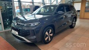 Grey Volkswagen Tayron 2026 in Daugavpils, with an engine capacity of 2.00 L and mileage of 10 thousand km for 38372 €, photo  on AUTOMOTO.COM.LV