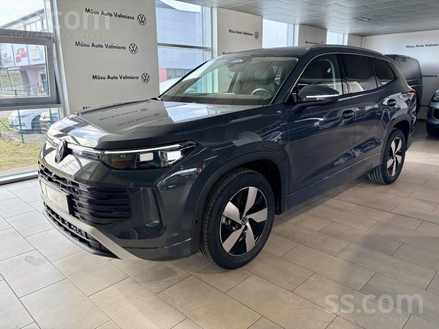 Pelēks Volkswagen Tayron 2026 Valmiera, ar dzinēja tilpumu 1.50 L un nobraukumu 7 tūkst. km par 42435 €, foto 1 vietnē AUTOMOTO.COM.LV