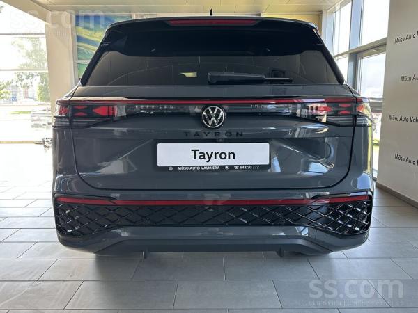 Grey Volkswagen Tayron 2026 in Valmiera, with an engine capacity of 2.00 L and mileage of 0 thousand km for 54670 €, photo 8 on AUTOMOTO.COM.LV
