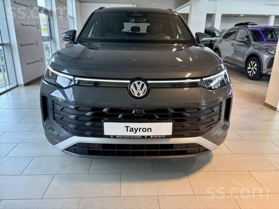 Grey Volkswagen Tayron 2026 in Valmiera, with an engine capacity of 1.50 L and mileage of 0 thousand km for 36900 €, photo 6 on AUTOMOTO.COM.LV