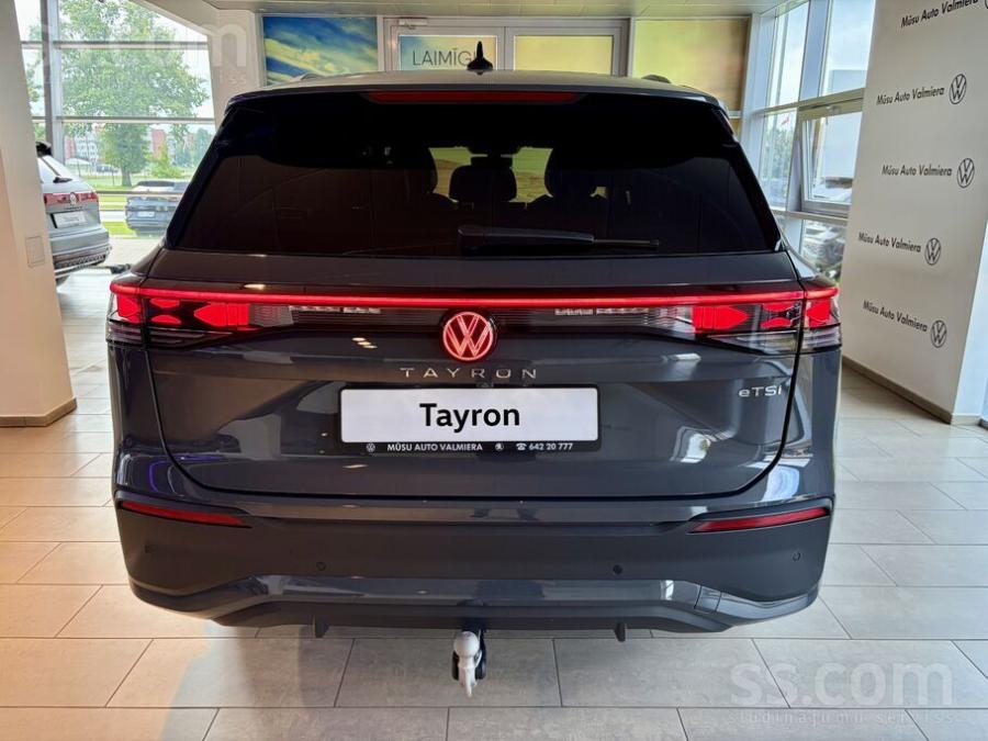 Grey Volkswagen Tayron 2026 in Valmiera, with an engine capacity of 1.50 L and mileage of 0 thousand km for 36900 €, photo 7 on AUTOMOTO.COM.LV