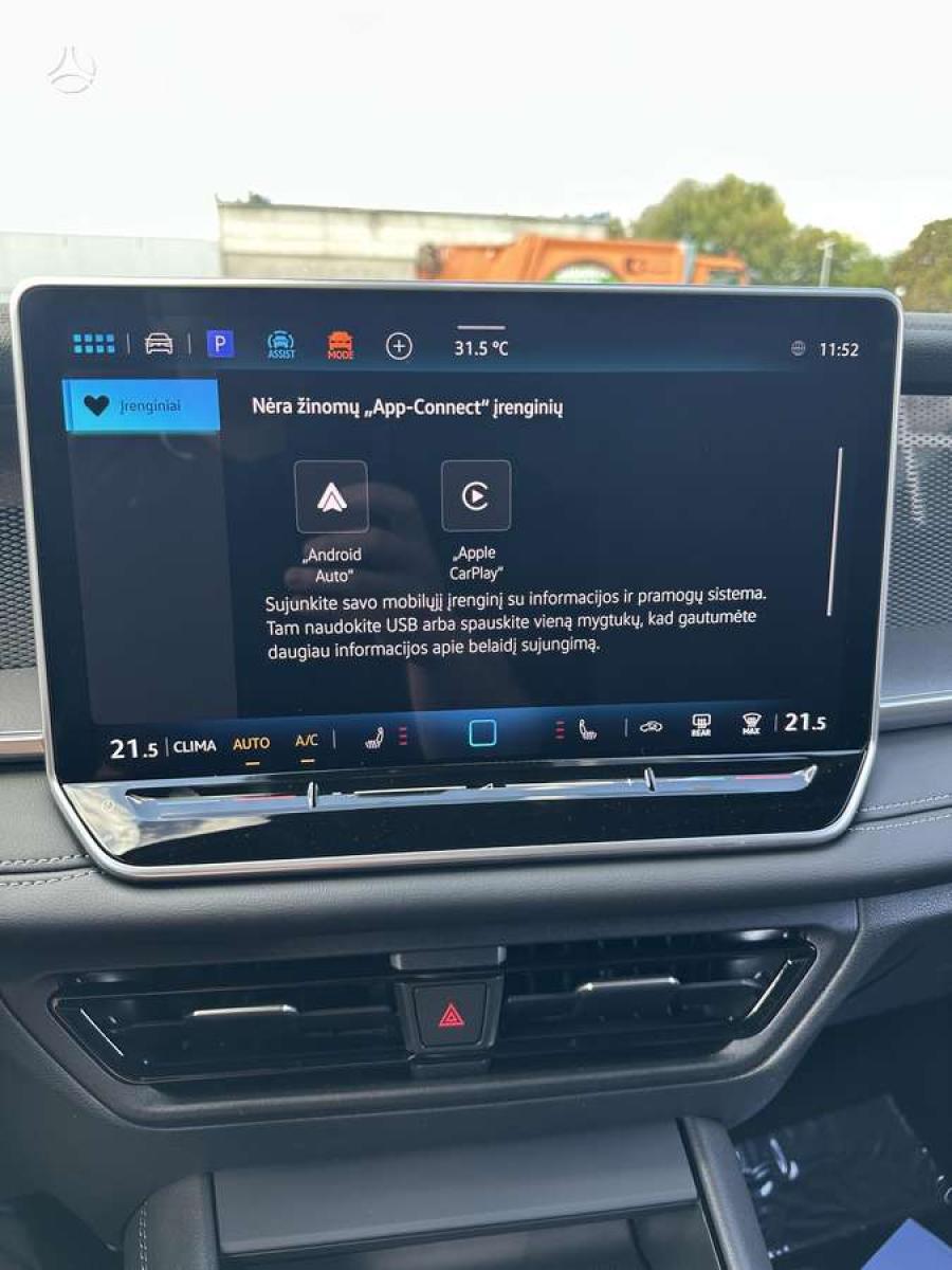 Pelēks Volkswagen Tayron 2026 Panevēža, ar dzinēja tilpumu 1.97 L un nobraukumu 0 tūkst. km par 48500 €, foto 20 vietnē AUTOMOTO.COM.LV