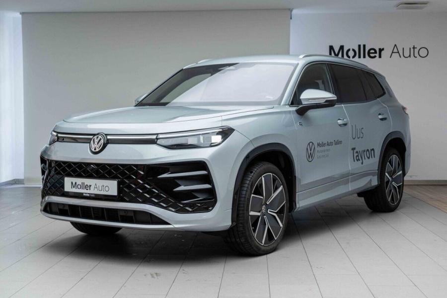 Volkswagen Tayron 2026 Peetri, ar dzinēja tilpumu 2.00 L un nobraukumu 10 tūkst. km par 58500 €, foto 1 vietnē AUTOMOTO.COM.LV