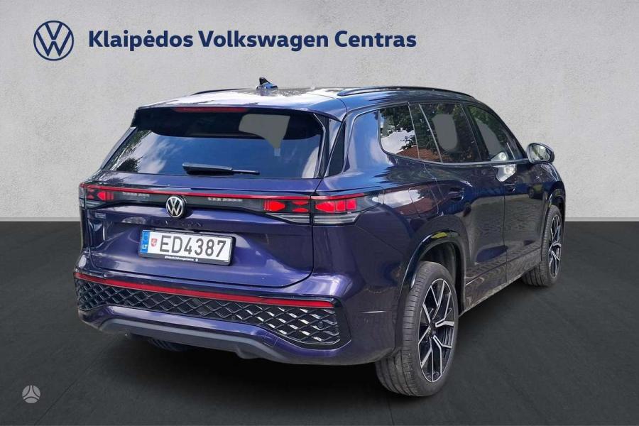 Violet Volkswagen Tayron 2025 in Klaipeda, with an engine capacity of 1.50 L and mileage of 20 thousand km for 46500 €, photo 7 on AUTOMOTO.COM.LV