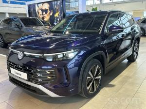 Violets Volkswagen Tayron 2026 Valmiera, ar dzinēja tilpumu 2.00 L un nobraukumu 10 tūkst. km par 56890 €, foto  vietnē AUTOMOTO.COM.LV