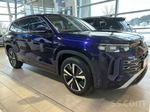 Violets Volkswagen Tayron 2026 Valmiera, ar dzinēja tilpumu 2.00 L un nobraukumu 10 tūkst. km par 56890 €, foto 5 vietnē AUTOMOTO.COM.LV