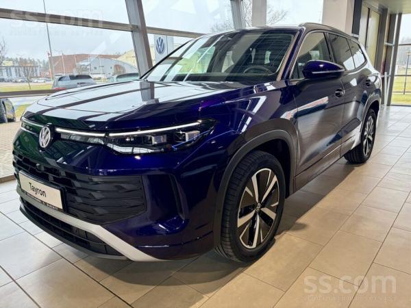 Violets Volkswagen Tayron 2026 Valmiera, ar dzinēja tilpumu 2.00 L un nobraukumu 0 tūkst. km par 42180 €, foto 1 vietnē AUTOMOTO.COM.LV
