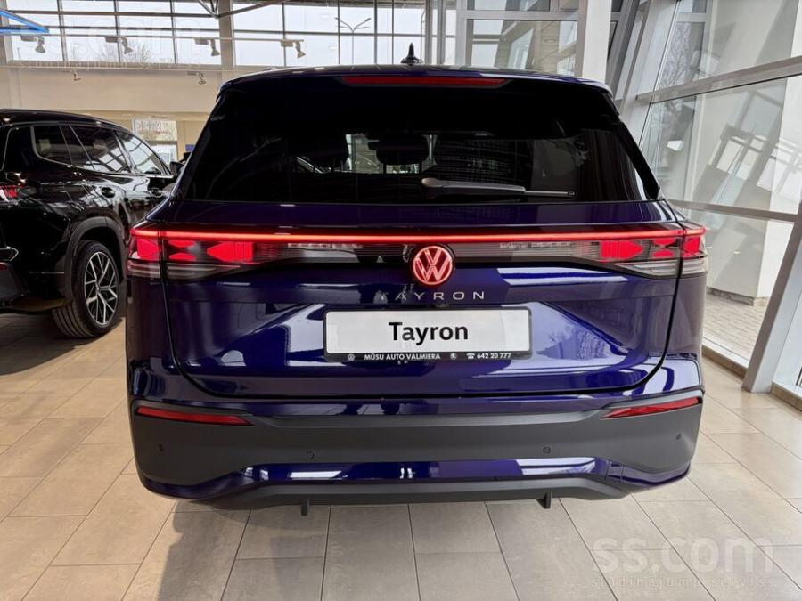Violet Volkswagen Tayron 2026 in Valmiera, with an engine capacity of 2.00 L and mileage of 0 thousand km for 42180 €, photo 6 on AUTOMOTO.COM.LV