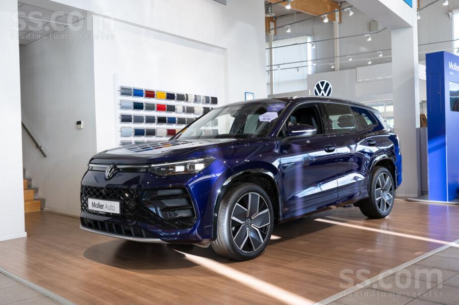 Violets Volkswagen Tayron 2026 Rīga, ar dzinēja tilpumu 2.00 L un nobraukumu 0 tūkst. km par 50185 €, foto 1 vietnē AUTOMOTO.COM.LV