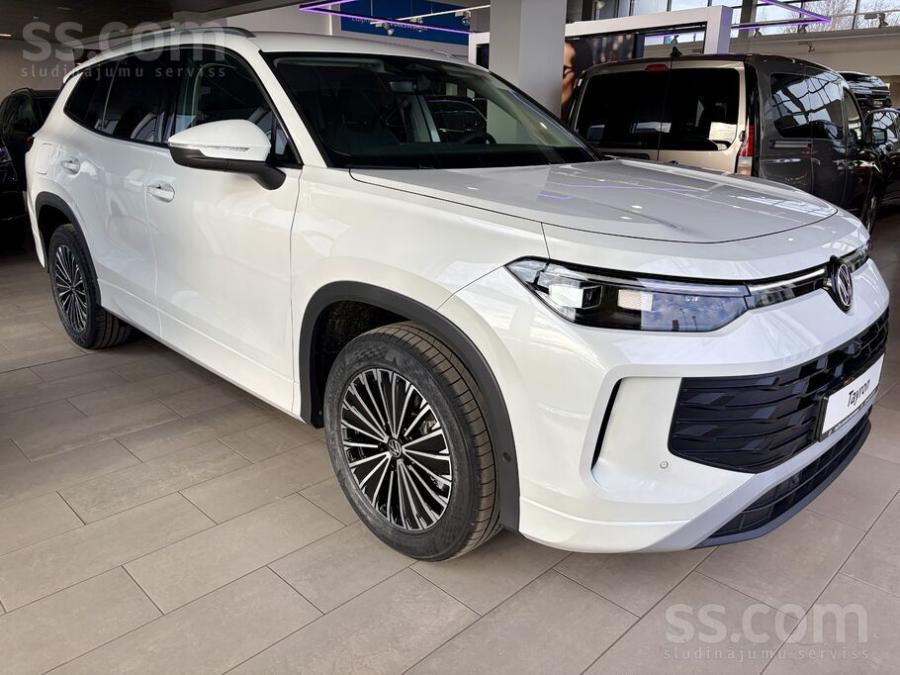 Balts Volkswagen Tayron 2026 Valmiera, ar dzinēja tilpumu 1.50 L un nobraukumu 7 tūkst. km par 42851 €, foto 4 vietnē AUTOMOTO.COM.LV