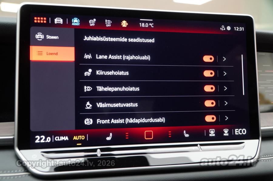 Balts Volkswagen Tayron 2025 Tallina, ar dzinēja tilpumu 1.50 L un nobraukumu 12 tūkst. km par 41900 €, foto 17 vietnē AUTOMOTO.COM.LV