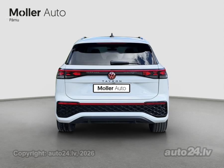 Balts Volkswagen Tayron 2025 Pērnava, ar dzinēja tilpumu 1.50 L un nobraukumu 11 tūkst. km par 52900 €, foto 5 vietnē AUTOMOTO.COM.LV
