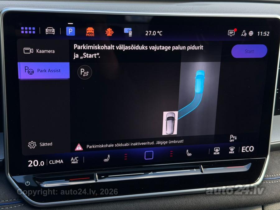 Balts Volkswagen Tayron 2025 Pērnava, ar dzinēja tilpumu 1.50 L un nobraukumu 11 tūkst. km par 52900 €, foto 12 vietnē AUTOMOTO.COM.LV
