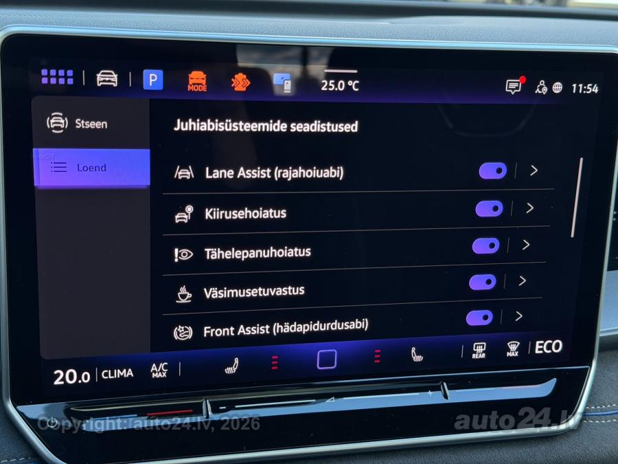 Balts Volkswagen Tayron 2025 Pērnava, ar dzinēja tilpumu 1.50 L un nobraukumu 11 tūkst. km par 52900 €, foto 21 vietnē AUTOMOTO.COM.LV