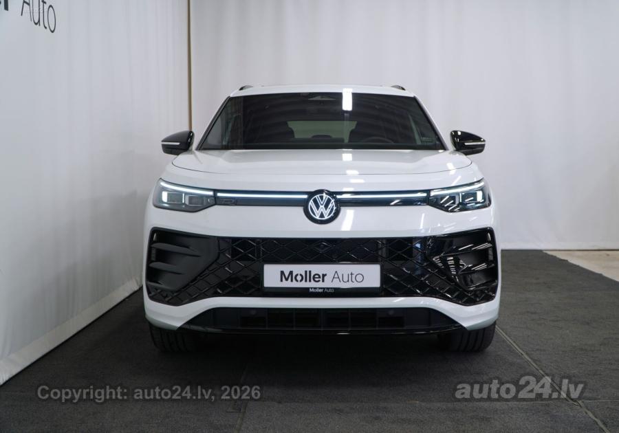 White Volkswagen Tayron 2026 in Tallinn, with an engine capacity of 1.50 L and mileage of 6 thousand km for 54900 €, photo 3 on AUTOMOTO.COM.LV