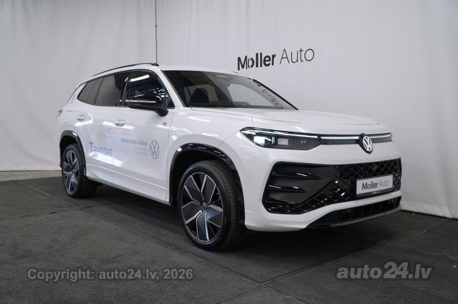 White Volkswagen Tayron 2026 in Tallinn, with an engine capacity of 1.50 L and mileage of 6 thousand km for 54900 €, photo 5 on AUTOMOTO.COM.LV