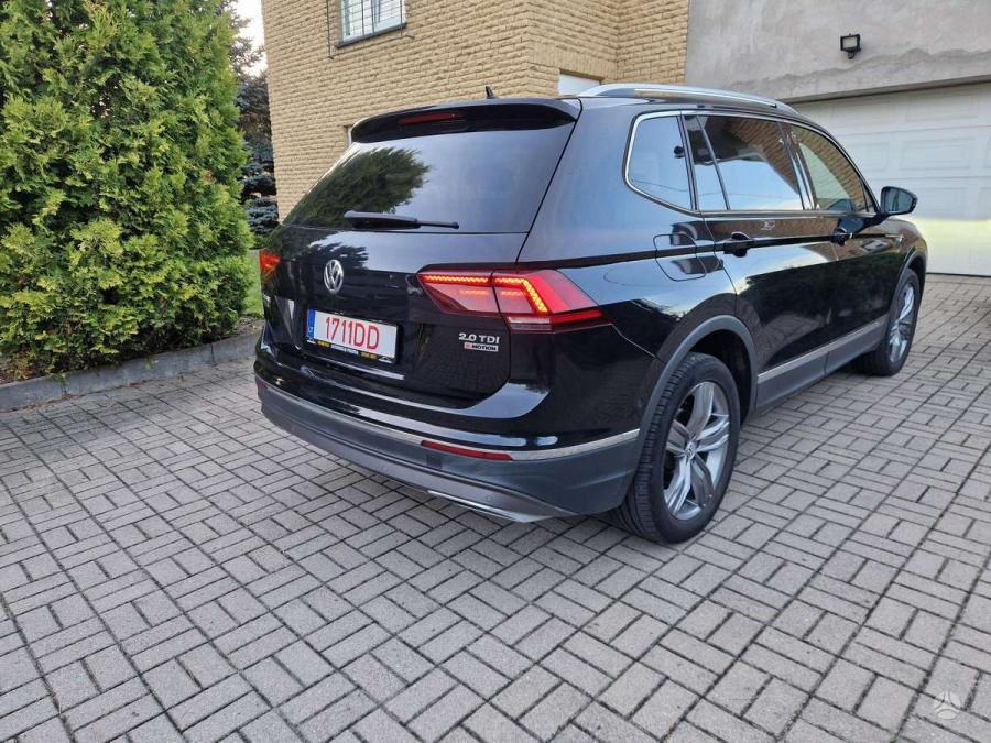 Черный Фольксваген Tiguan Allspace 2017 в Кельме, объемом двигателя 1.97 л и пробегом 173 тыс. км за 17999 €, фото 6 на AUTOMOTO.COM.LV
