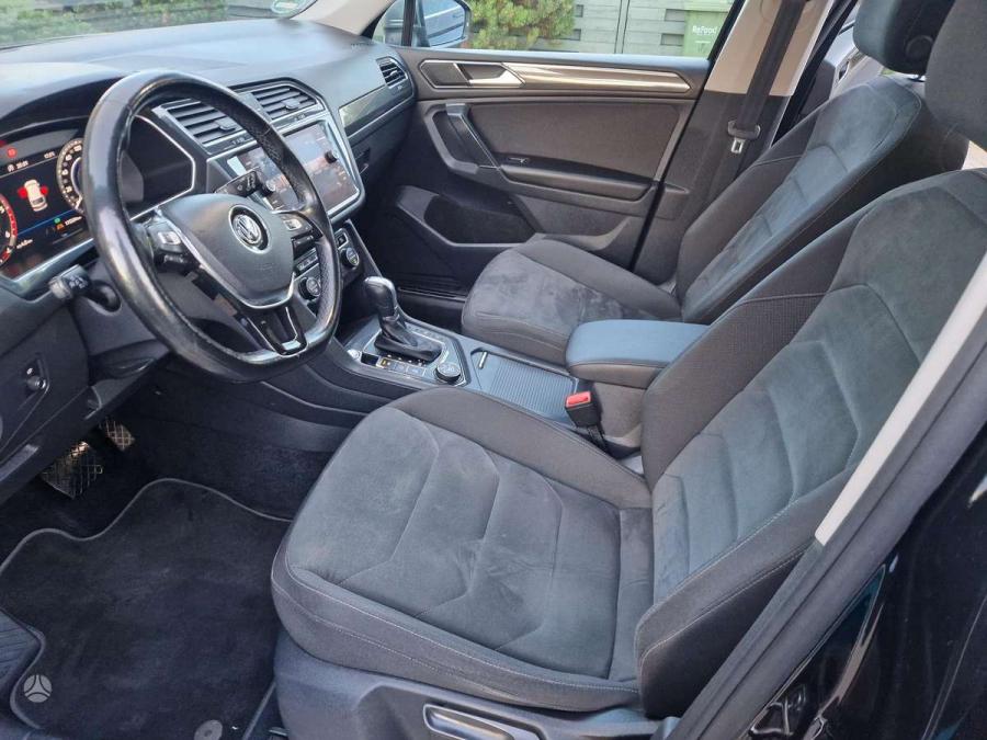 Черный Фольксваген Tiguan Allspace 2017 в Кельме, объемом двигателя 1.97 л и пробегом 173 тыс. км за 17999 €, фото 9 на AUTOMOTO.COM.LV