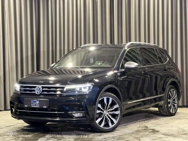 Black Volkswagen Tiguan Allspace 2018 in Marijampole, with an engine capacity of 1.97 L and mileage of 265 thousand km for 17950 €, photo 2 on AUTOMOTO.COM.LV