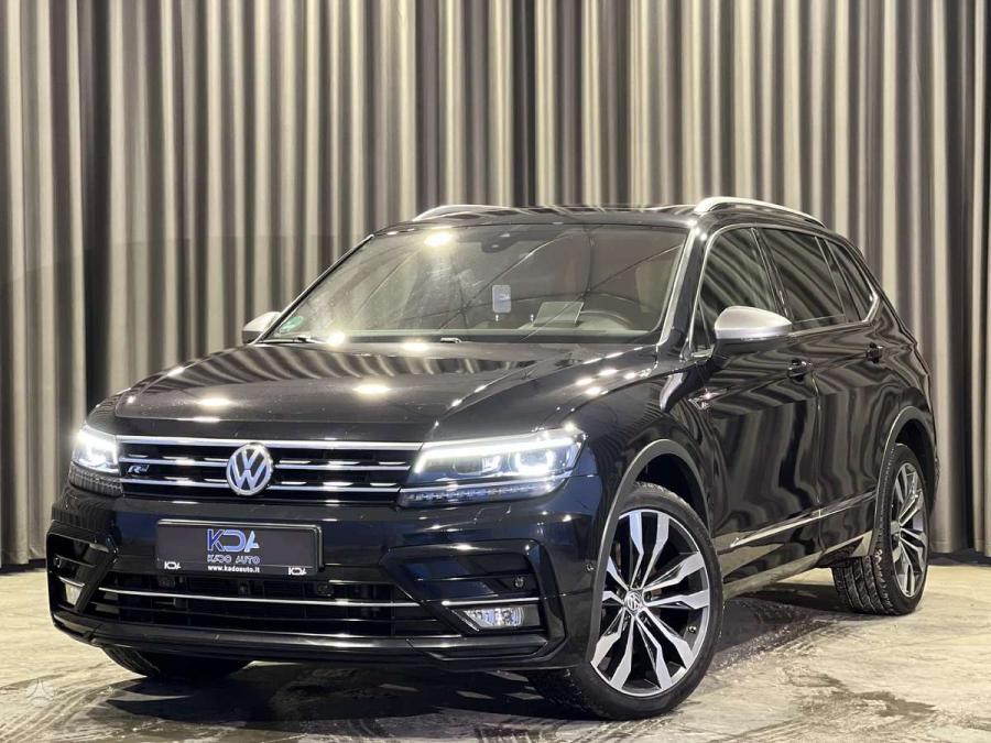 Black Volkswagen Tiguan Allspace 2018 in Marijampole, with an engine capacity of 1.97 L and mileage of 265 thousand km for 17950 €, photo 5 on AUTOMOTO.COM.LV