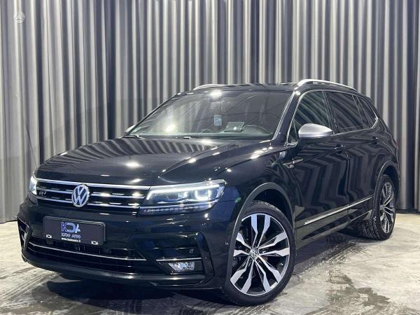Black Volkswagen Tiguan Allspace 2018 in Marijampole, with an engine capacity of 1.97 L and mileage of 265 thousand km for 17950 €, photo 7 on AUTOMOTO.COM.LV