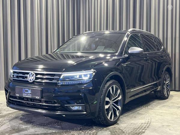 Black Volkswagen Tiguan Allspace 2018 in Marijampole, with an engine capacity of 1.97 L and mileage of 265 thousand km for 17950 €, photo 8 on AUTOMOTO.COM.LV