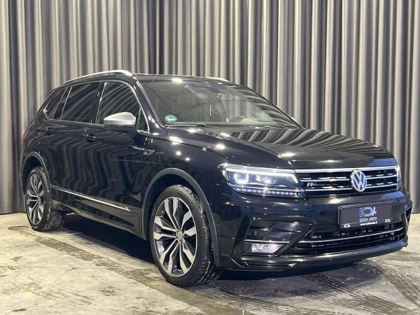 Black Volkswagen Tiguan Allspace 2018 in Marijampole, with an engine capacity of 1.97 L and mileage of 265 thousand km for 17950 €, photo 9 on AUTOMOTO.COM.LV