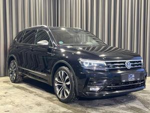 Black Volkswagen Tiguan Allspace 2018 in Marijampole, with an engine capacity of 1.97 L and mileage of 265 thousand km for 17950 €, photo 9 on AUTOMOTO.COM.LV