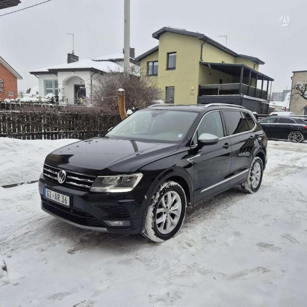 Черный Фольксваген Tiguan Allspace 2018 в Каунас, объемом двигателя 1.97 л и пробегом 193 тыс. км за 16600 €, фото 1 на AUTOMOTO.COM.LV