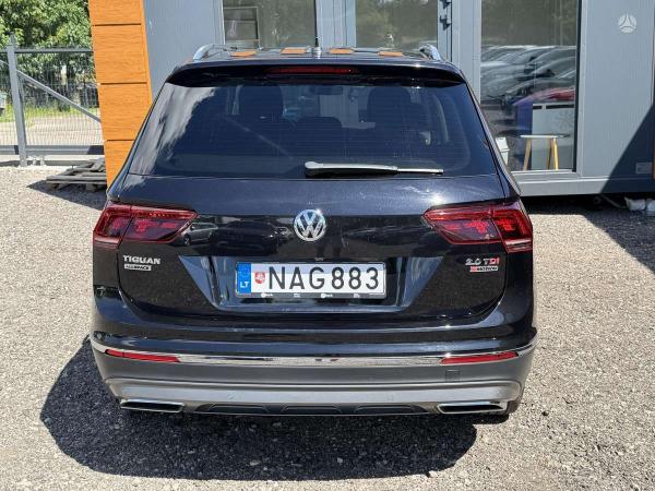 Черный Фольксваген Tiguan Allspace 2018 в Каунас, объемом двигателя 2.00 л и пробегом 281 тыс. км за 15750 €, фото 5 на AUTOMOTO.COM.LV