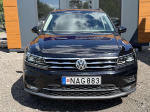 Black Volkswagen Tiguan Allspace 2018 in Kaunas, with an engine capacity of 2.00 L and mileage of 281 thousand km for 15750 €, photo 12 on AUTOMOTO.COM.LV