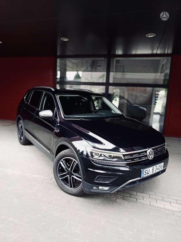 Черный Фольксваген Tiguan Allspace 2018 в Утена, объемом двигателя 1.97 л и пробегом 315 тыс. км за 17950 €, фото 5 на AUTOMOTO.COM.LV