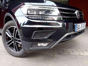 Black Volkswagen Tiguan Allspace 2018 in Utena, with an engine capacity of 1.97 L and mileage of 315 thousand km for 17950 €, photo 10 on AUTOMOTO.COM.LV