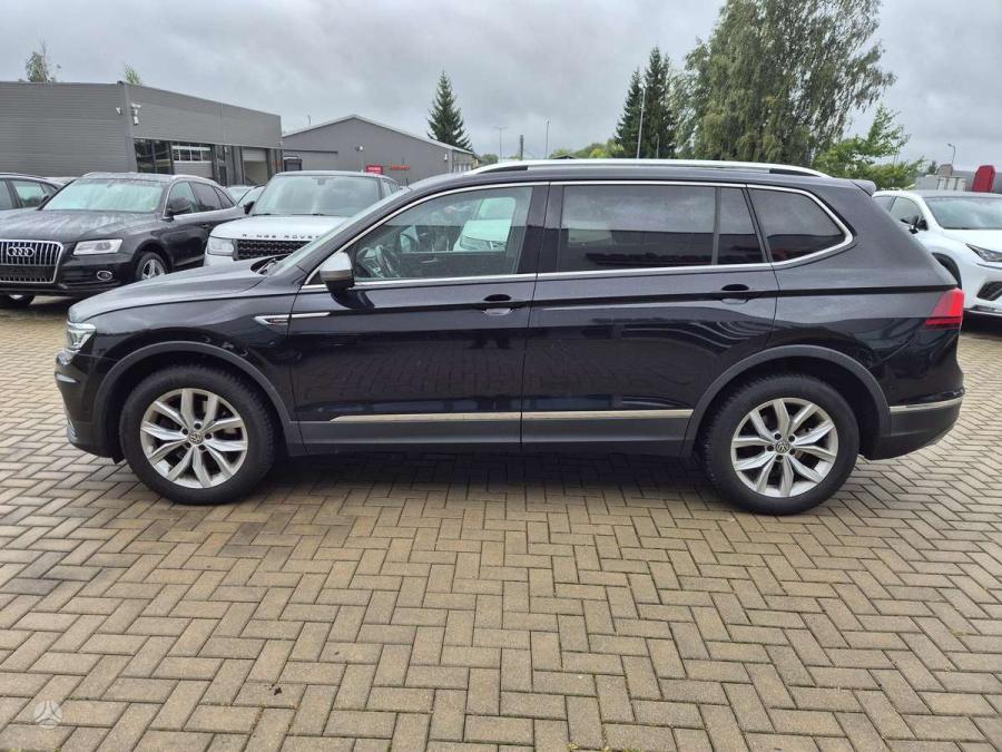 Черный Фольксваген Tiguan Allspace 2018 в Вильнюс, объемом двигателя 1.97 л и пробегом 369 тыс. км за 11500 €, фото 6 на AUTOMOTO.COM.LV