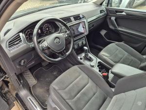 Черный Фольксваген Tiguan Allspace 2018 в Вильнюс, объемом двигателя 1.97 л и пробегом 369 тыс. км за 11500 €, фото 10 на AUTOMOTO.COM.LV
